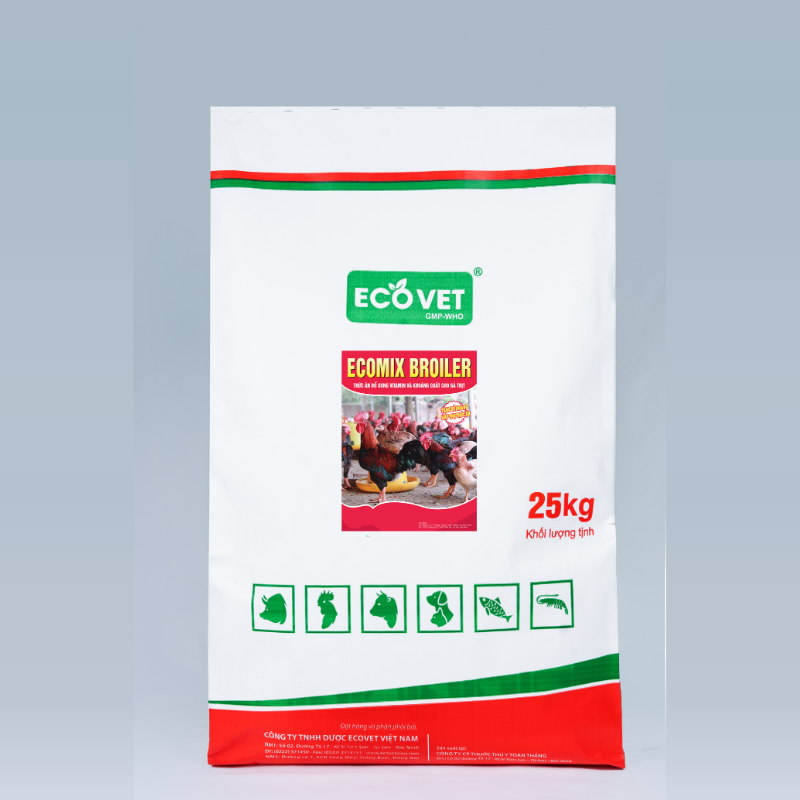 Ecomix Broiler - Vitamin and mineral supplements for broilers